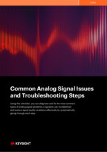 What is an Analog signal? Meaning &Definition - Keysight ...