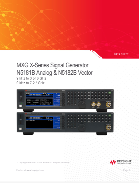 Keysight N5182B: High-Performance RF Vector Signal Generator - Used ...