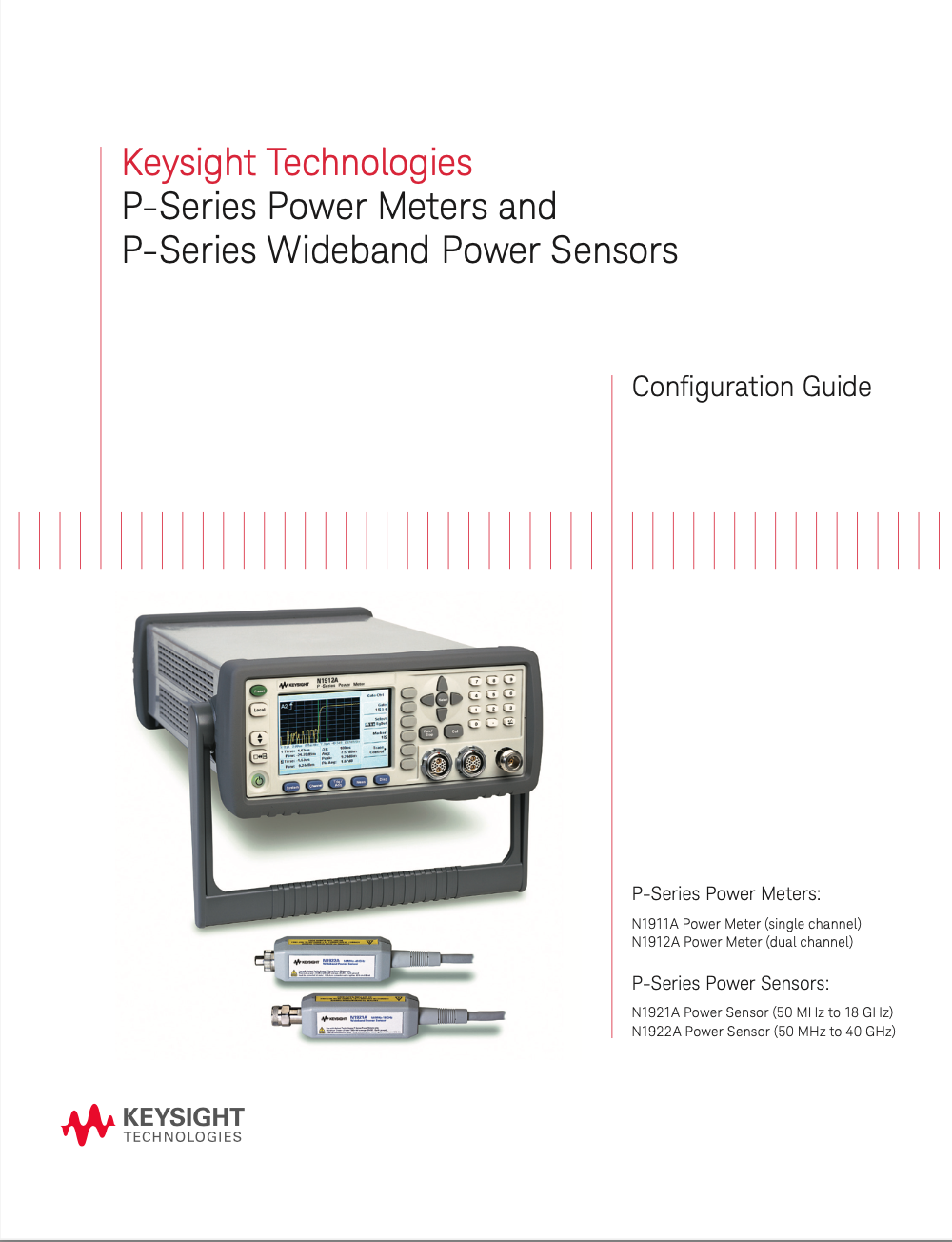 Used Equipment: On Sale: Keysight Used N1912A P-Series Dual Channel Power Meter - Used Keysight ...